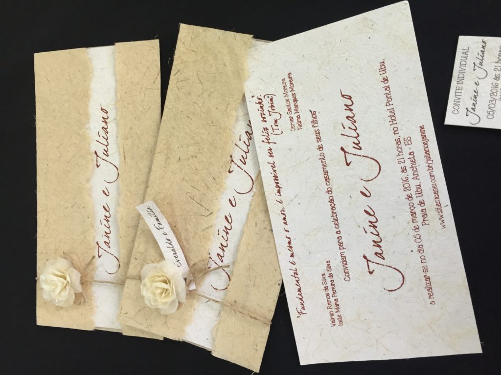 Papel para Convite de Casamento - Qual tipo de papel usar