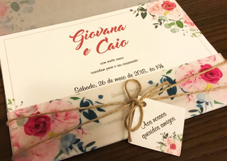 Convite de casamento chique: como escolher, onde comprar